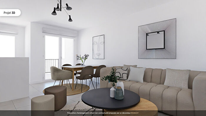 Appartement à vendre - Carpentras, Ouest - 3 pièces - 2 chambres