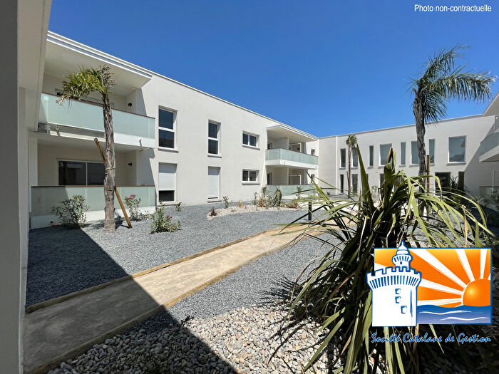 Appartement à louer - Villeneuve-de-la-Raho - 3 pièces - 2 chambres