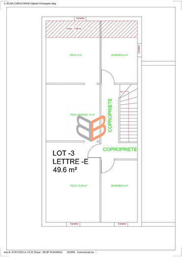 Appartement à vendre - Ottange - 3 pièces - 1 chambre