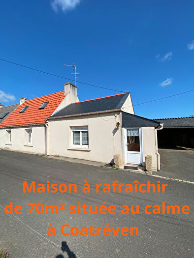 Maison à vendre - Coatréven - 4 pièces - 2 chambres