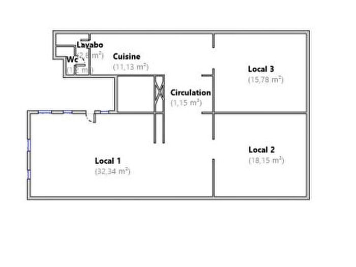 Appartement à vendre - Paris e , Lorette, Martyrs - 3 pièces - 2 chambres