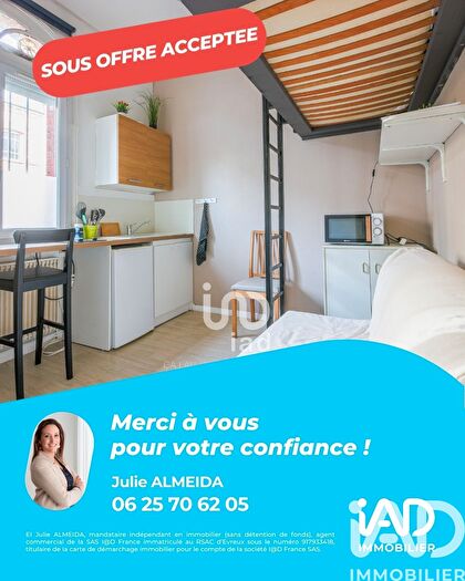 Appartement à vendre - Rouen, Gare - 1 pièce