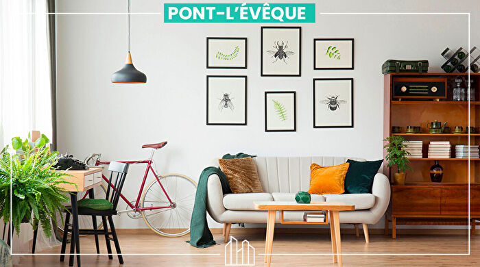 Appartement à vendre - Pont-lévêque - 2 pièces - 1 chambre