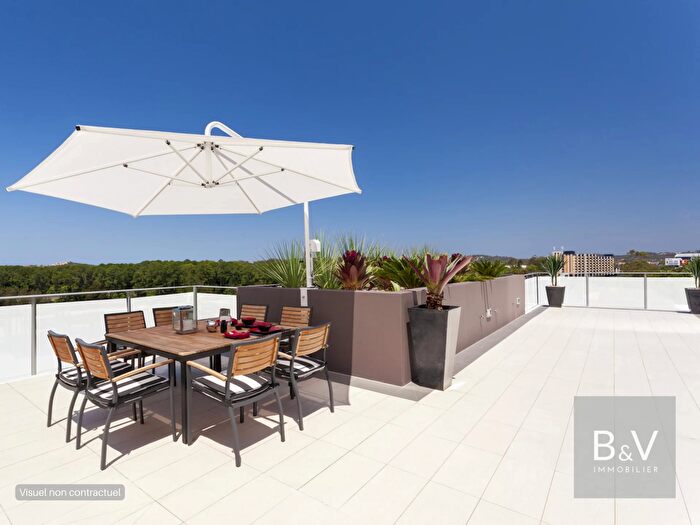 Appartement à vendre - Antibes, Rastines, Super Antibes, Laval, La Fontonne - 4 pièces - 3 chambres