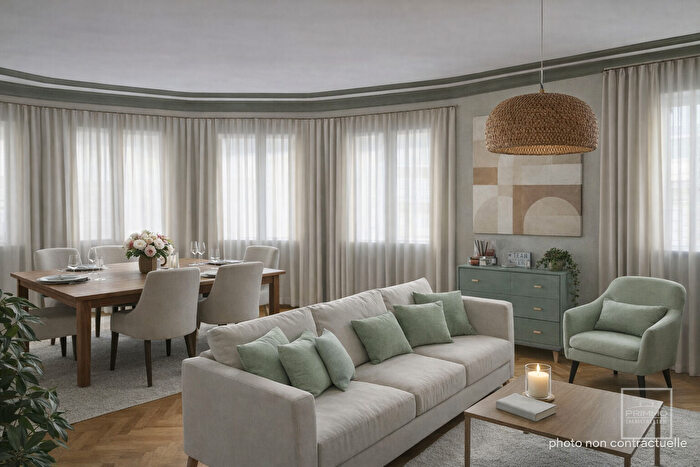 Appartement à vendre - Lyon e , Tête dOr, Vitton - 3 pièces - 2 chambres