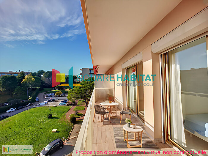 Appartement à vendre - Antibes, Rabiac, Carriat, Les Semboules, Les Brusquets - 3 pièces - 2 chambres