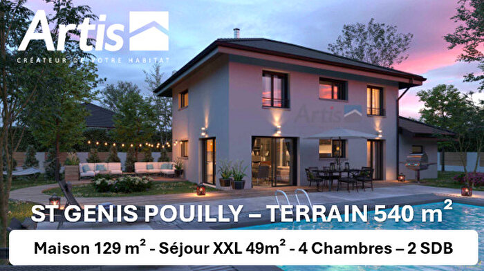 Maison à vendre - Saint-Genis-Pouilly - 5 pièces - 4 chambres