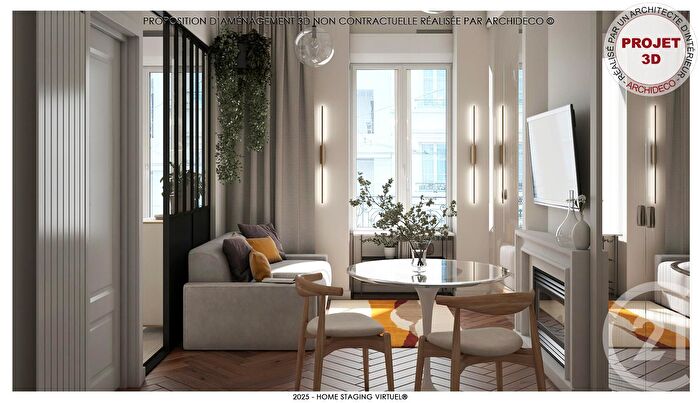 Appartement à vendre - Villeurbanne, République, Tolstoi - 1 pièce - 1 chambre