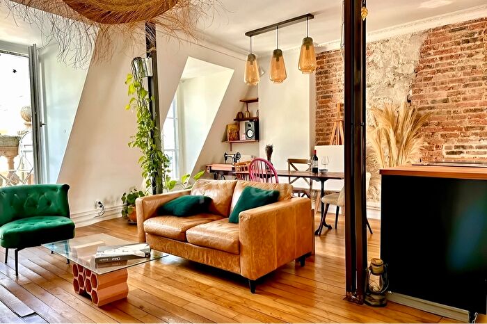 Paris 20ème, Saint-Blaise : Appartement 3 pièces à louer