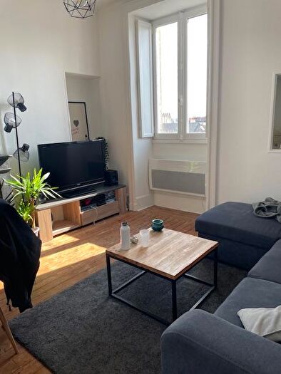 Appartement à louer - Nantes, Centre-ville - 2 pièces - 1 chambre