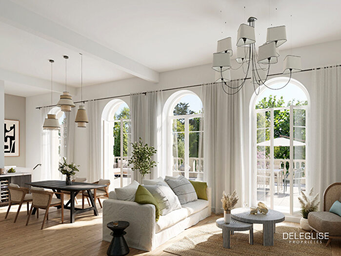 Appartement à vendre - Arcachon, Ville dHiver, Parc Mauresque - 4 pièces - 3 chambres