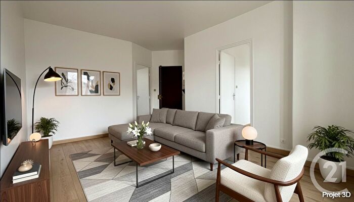 Appartement à vendre - Pontoise, Centre-ville - 2 pièces - 1 chambre