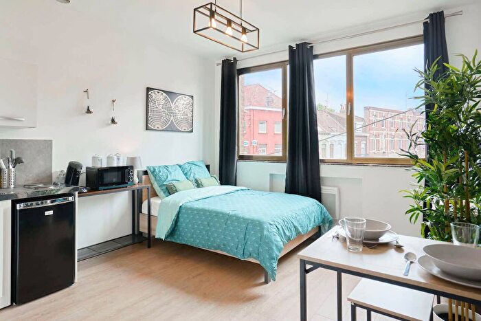 Appartement à louer - Gambetta, Tourcoing - 1 pièce