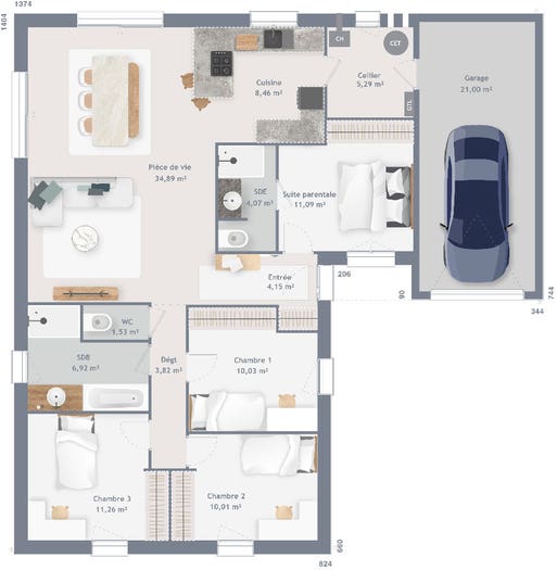 Maisons à vendre et appartements à louer - 3