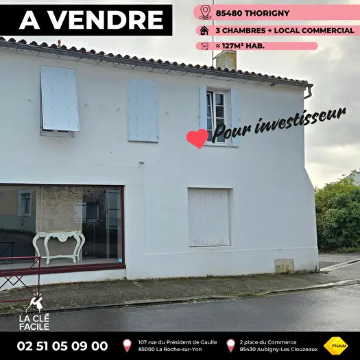 Maison à vendre - Thorigny - 5 pièces - 3 chambres