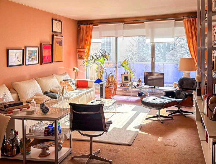 Appartement à vendre - Neuilly-sur-Seine, Plaine des Sablons - 3 pièces - 2 chambres