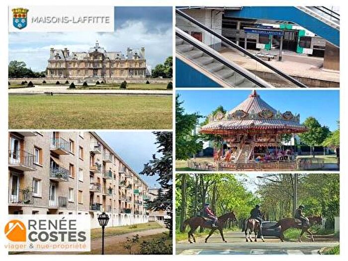 Appartement à vendre - Maisons-Laffitte - 4 pièces - 2 chambres