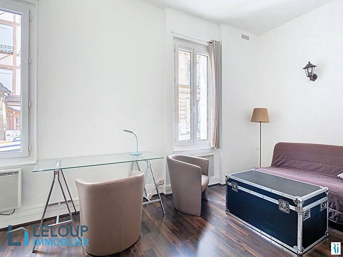 Appartement à louer - Coteaux Ouest-Pasteur, Rouen - 2 pièces - 1 chambre