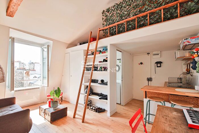 Appartement 2 pièces à vendre à Paris 17ème, Batignolles, Cardinet