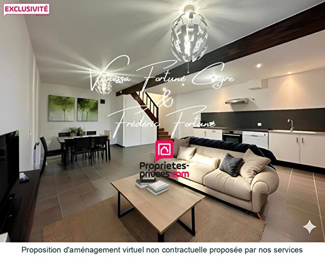 Maison à vendre - Saint-Denis-de-Pile - 3 pièces - 2 chambres