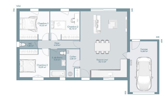 Maisons à vendre et appartements à louer - 3