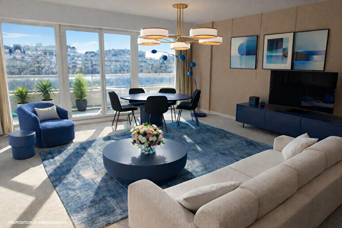 Appartement à vendre - Paris e , Chaillot - 5 pièces - 3 chambres