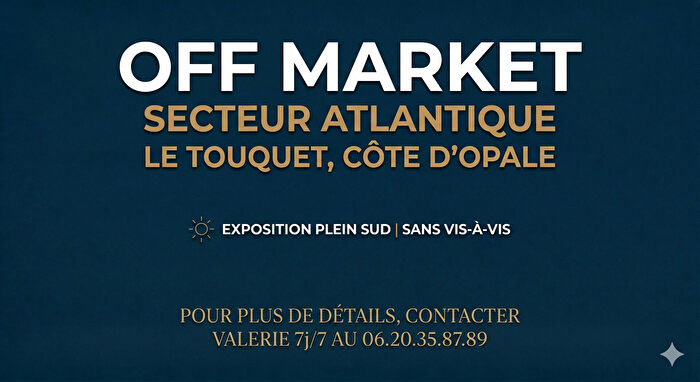 Maison à vendre - Le Touquet-Paris-Plage, Centre-ville, Plages - 8 pièces - 4 chambres