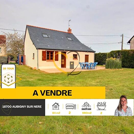 Maison à vendre - Aubigny-sur-Nère - 4 pièces - 2 chambres