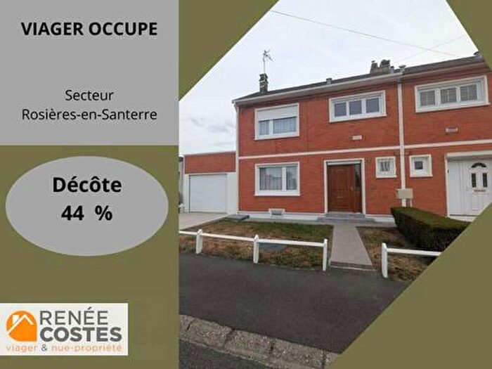 Maison 4 pièces à vendre à Rosières-en-Santerre