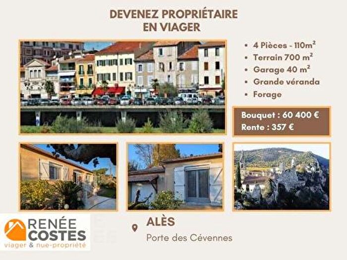 Maison à vendre - Alès, Prairie, Promelles, Fb du Soleil - 4 pièces - 3 chambres
