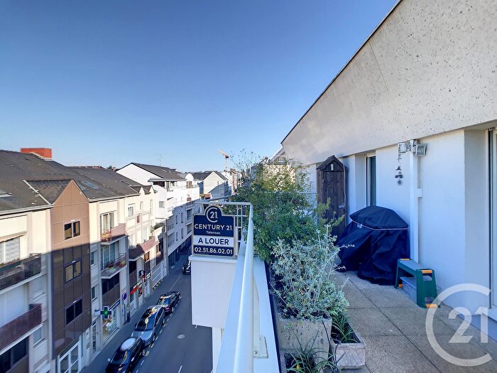 Appartement à louer - Nantes, Saint-Donatien, Tortière - 4 pièces - 3 chambres