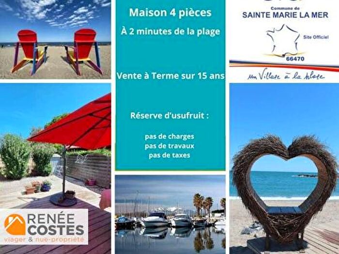 Maison à vendre - Sainte-Marie-la-Mer - 4 pièces - 3 chambres