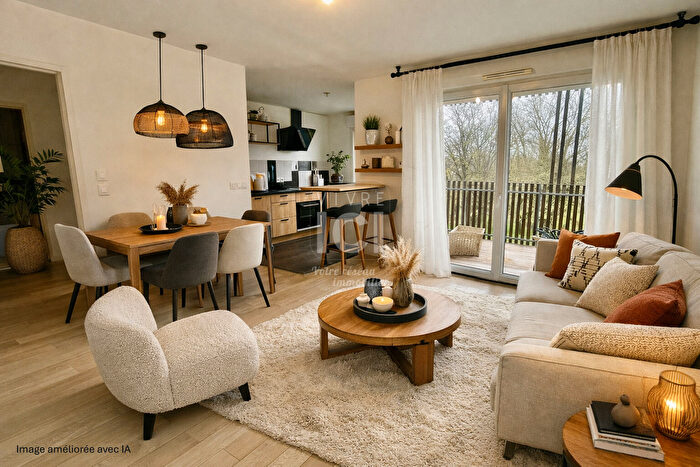 Appartement à vendre - Nantes, Eraudière, La Marrière, Rond-point de Paris - 2 pièces - 1 chambre