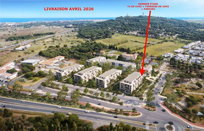 Appartement à vendre - Agde, La Ville - 2 pièces - 1 chambre