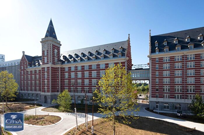 Appartement à louer - Marquette-lez-Lille, Rive gauche - 1 pièce