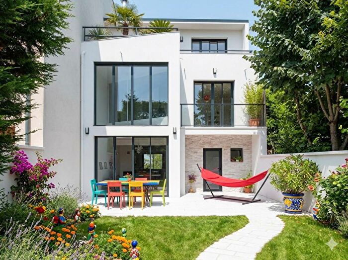 Maison à vendre - Saint-Ouen, Rosiers, Les Puces - 5 pièces - 4 chambres