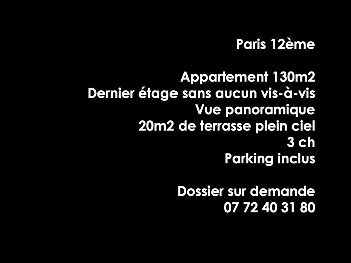 Appartement 5 pièces à vendre à Paris 12ème, Nation, Picpus