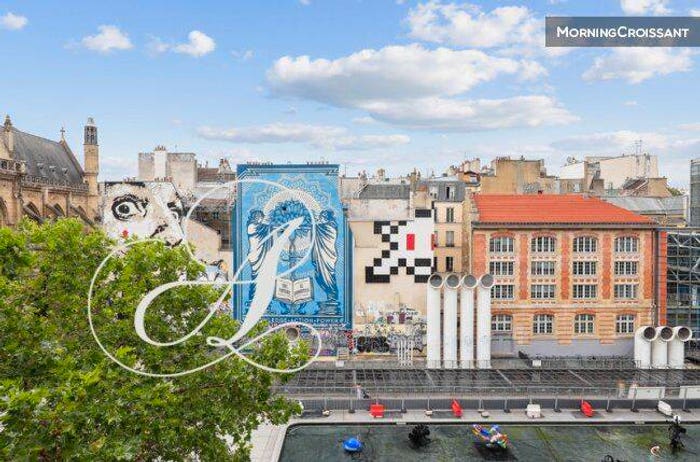 Saint Merri, Paris 4ème arrondissement : Appartement 3 pièces à louer