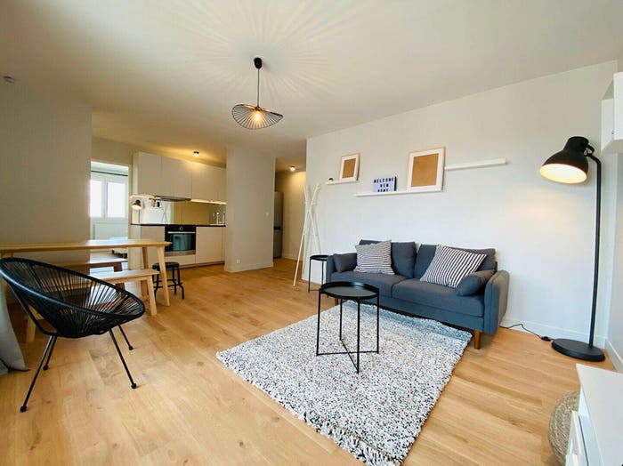Appartement 4 pièces à Grandclément, Villeurbanne, à louer