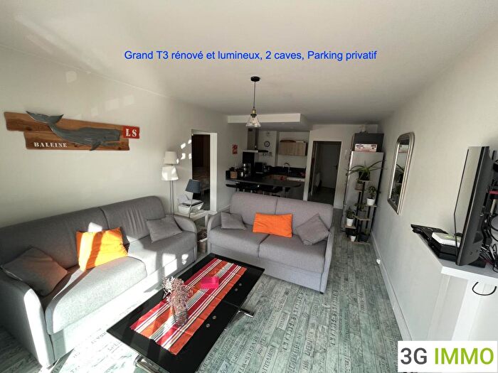 Appartement à vendre - Les Sables-dOlonne, La Chaume - 3 pièces - 2 chambres