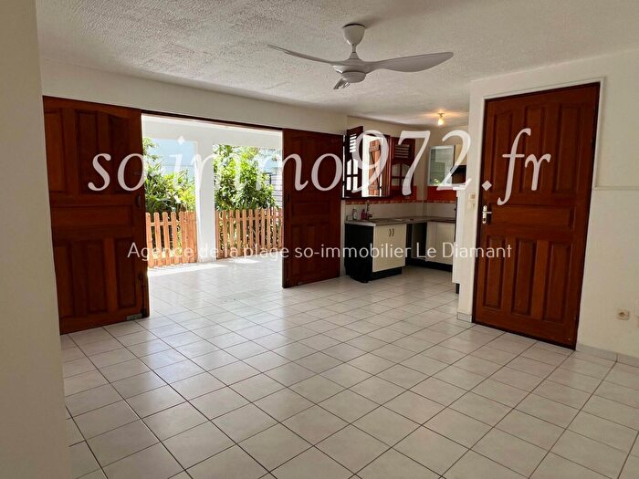 Appartement à louer - Les Trois-Îlets - 2 pièces - 1 chambre