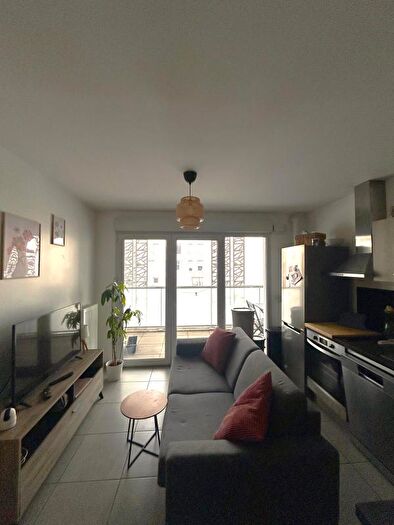 Appartement à louer - Villeurbanne, Poudrette, Les Brosses - 2 pièces - 1 chambre