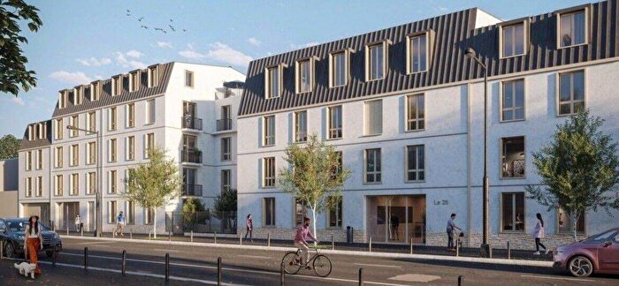 Appartement à louer - Collegiale, Mantes-la-Jolie - 3 pièces - 2 chambres