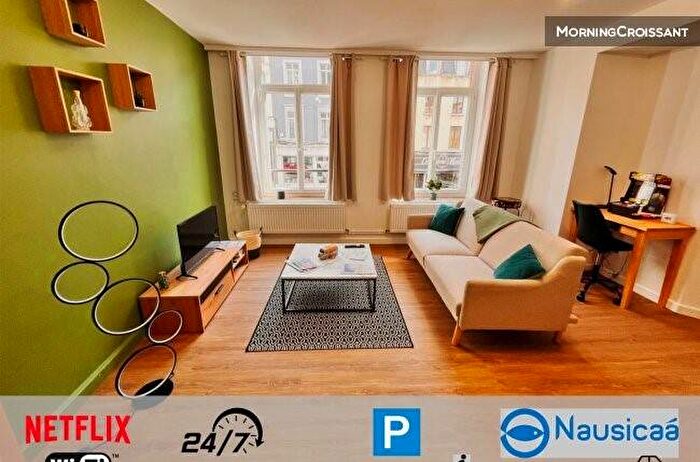 Appartement à louer - Centre Ville, Boulogne-sur-Mer - 3 pièces - 2 chambres