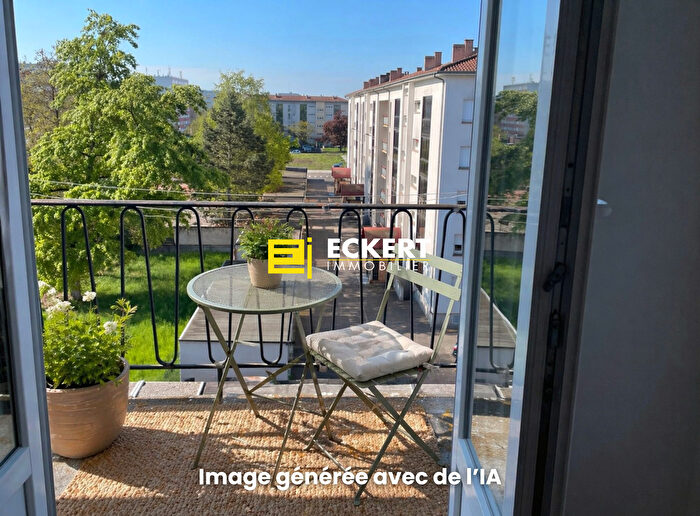 Appartement à vendre - Illkirch-Graffenstaden - 3 pièces - 2 chambres
