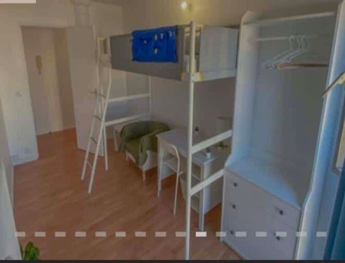 Les Terrasses-Axe Majeur-Lauterne, Cergy : Appartement 1 pièce à louer