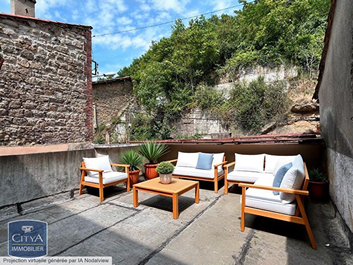 Rive-de-Gier, Centre-ville, Baldeyrou, République : Maison 1 pièce à vendre