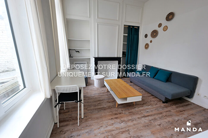 Appartement à louer - Lille, Centre-ville, Euralille - 1 pièce