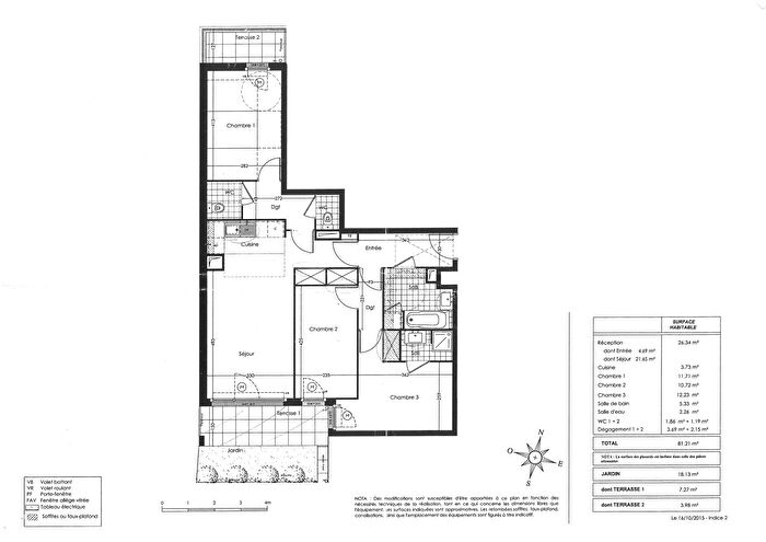 Appartement 4 pièces à louer - Jouy-le-Moutier, Hayette, Bruzacques, Jouannes, Vast