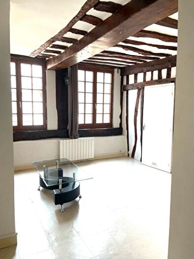 Appartement à louer - Vieux Marché-Cathédrale, Rouen - 1 pièce